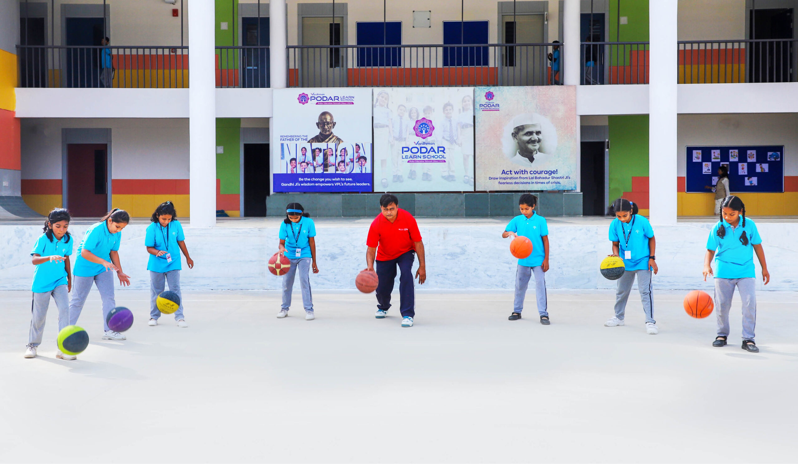 Learning the basics on how the sports built infrastructure for a school ...